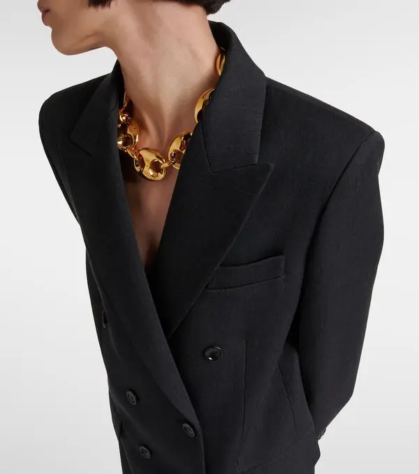 Gucci Double-breasted Wool Coat