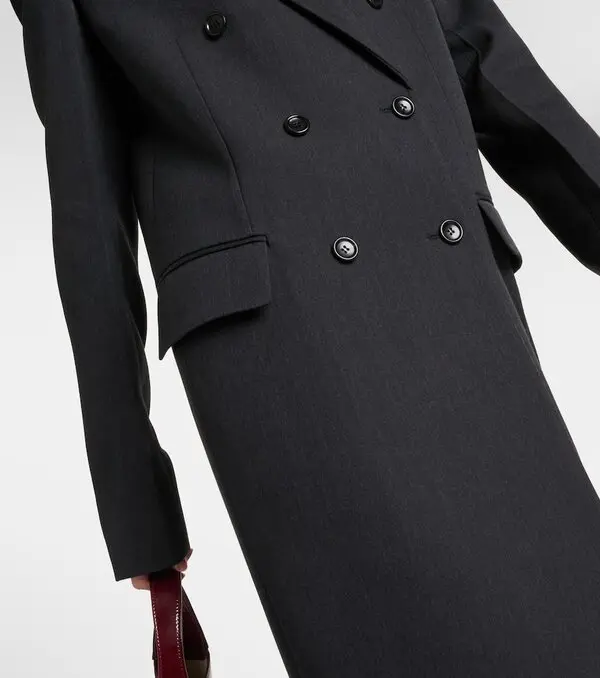 Gucci Double-breasted Wool Coat