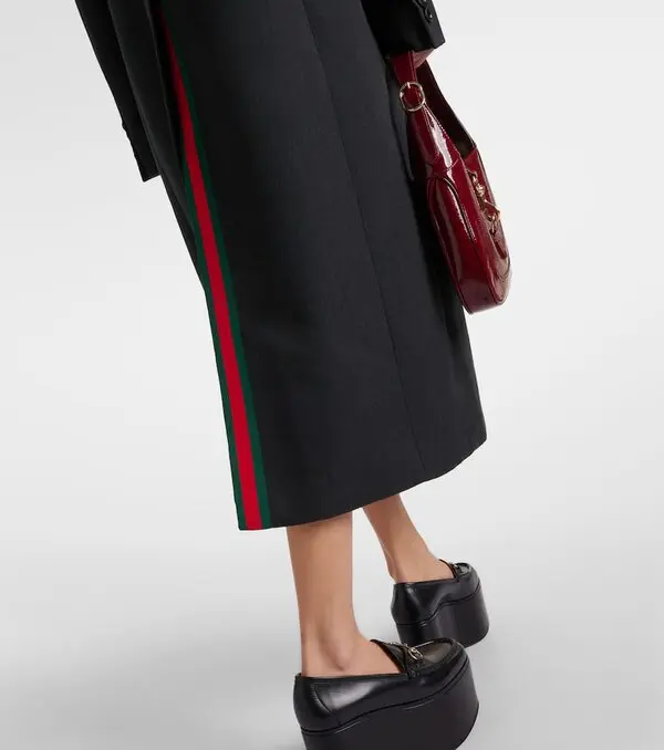 Gucci Double-breasted Wool Coat