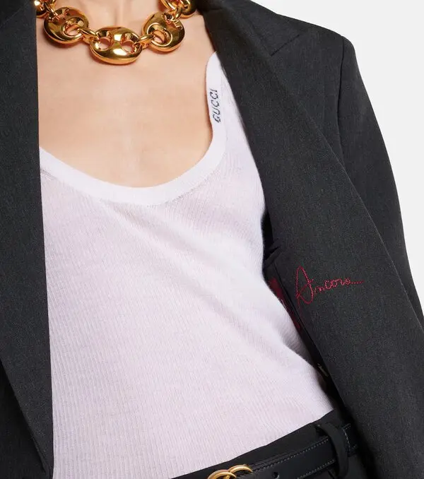 Gucci Double-breasted Wool Coat