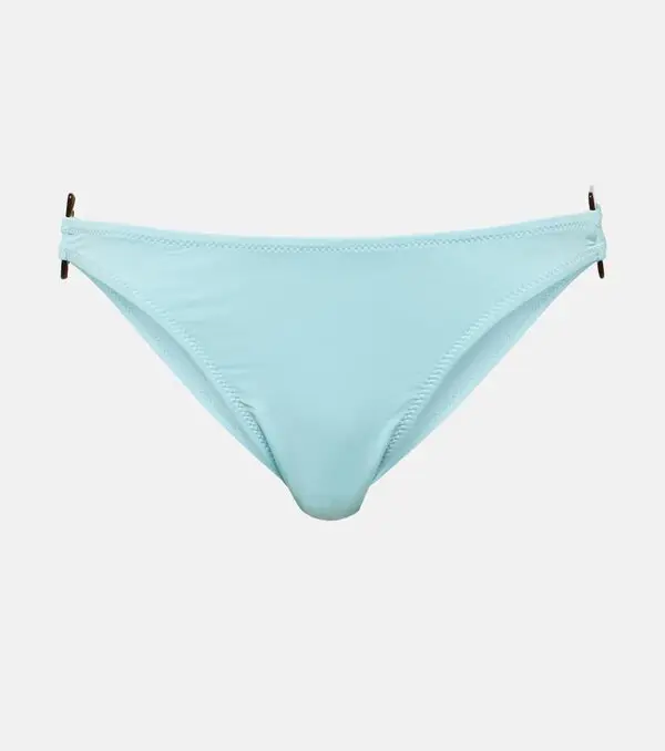 Melissa Odabash Paris Ring-detail Bikini Bottom - Blue