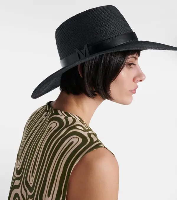 Max Mara Musette Sunhat In Black - 40% Off | Editorialist display picture 2