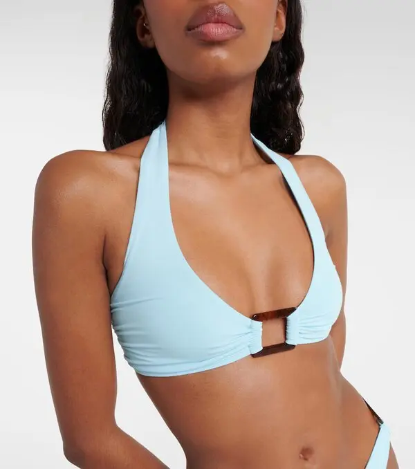 Melissa Odabash Paris Ring Bikini Top - Blue