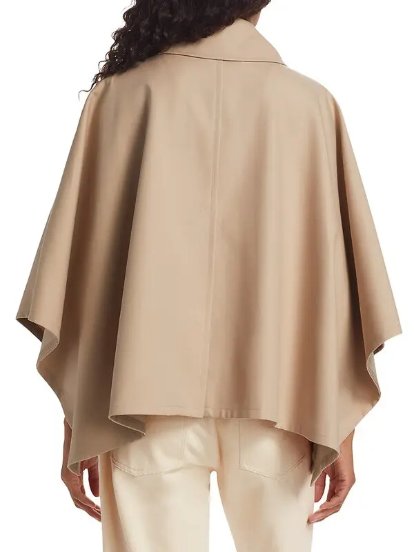 Max Mara Fred Crop Trench Cape