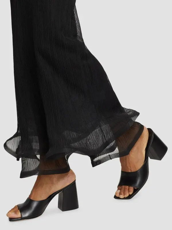 Simkhai Kelso Rib-knit Trumpet Hem Maxi Skirt - Black