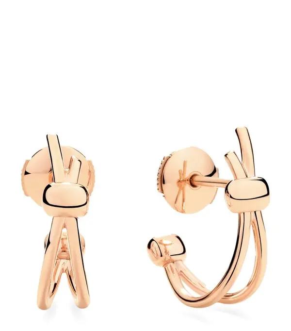 Pomellato Together Hoop Earrings - Rose Gold