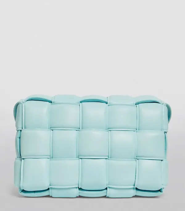 Bottega Veneta Leather Cassette Cross-body Bag - Green