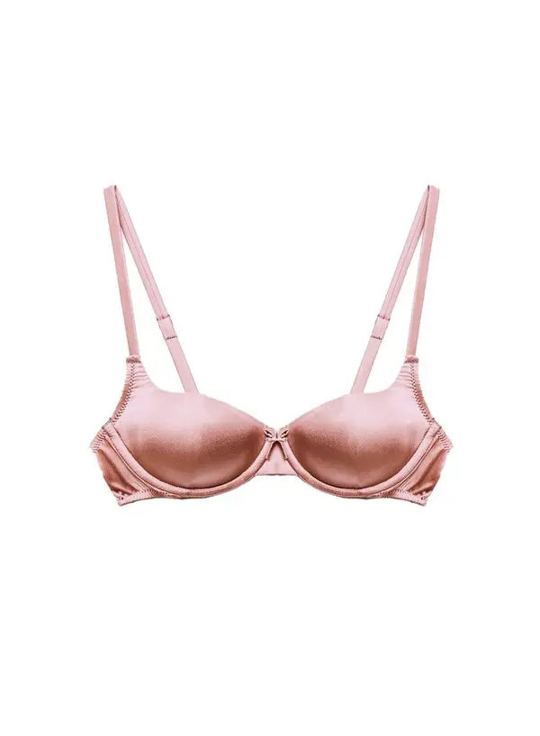 Fleur Du Mal Seamless Luxe Balconette Bra - Tan