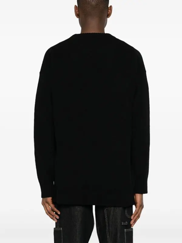 JIL SANDER Side-slits Wool Jumper
