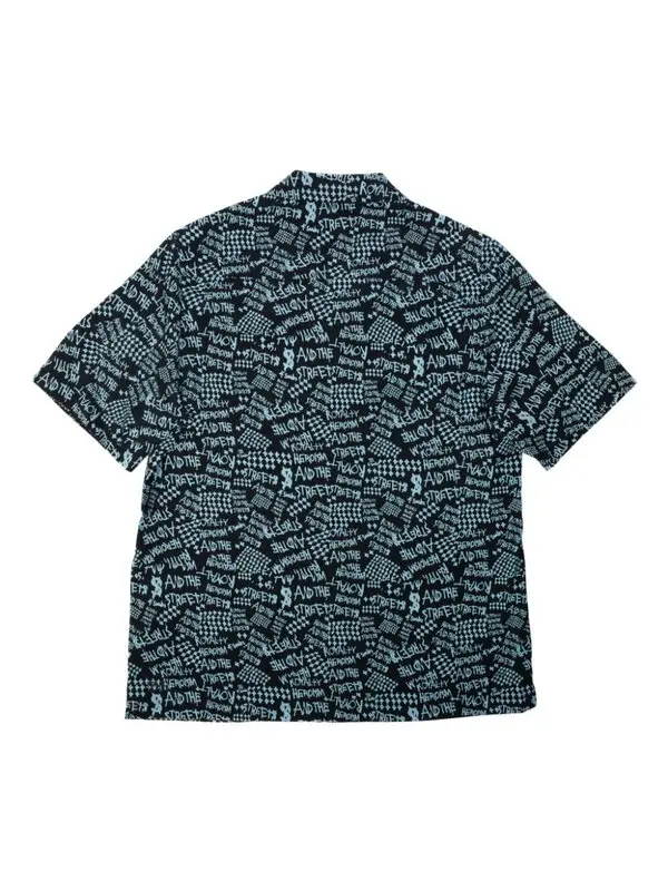 Ksubi Heroism Text-print Tencel Shirt