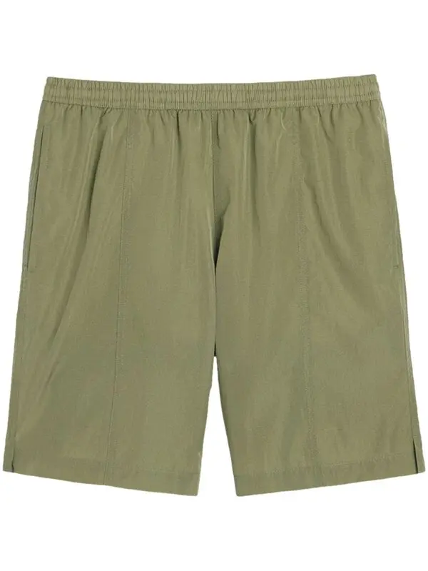 Ami Elasticated-waist Swim Shorts - Green