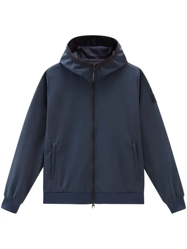 Woolrich Logo-appliqué Hoodie