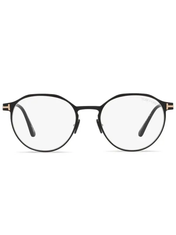 TOM FORD Round-frame Glasses - Black