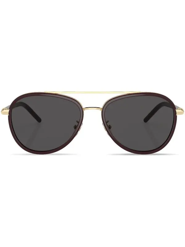 Tory Burch Eleanor Pilot-frame Sunglasses