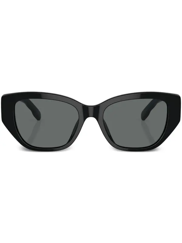 Tory Burch Logo-plaque Sunglasses - Black