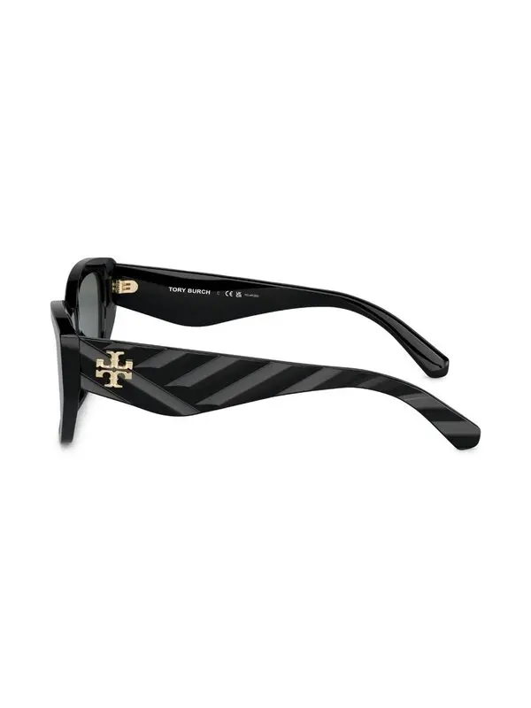 Tory Burch Logo-plaque Sunglasses