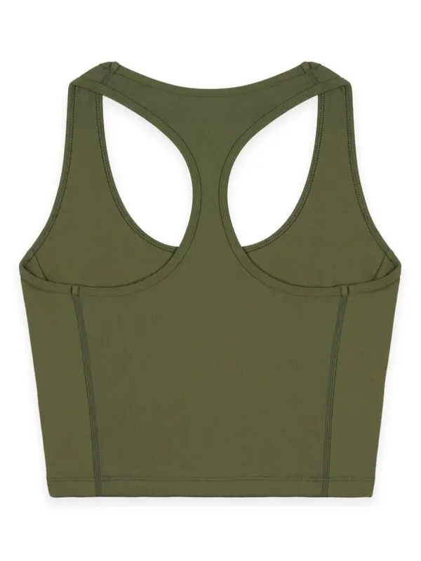 SPORTY & RICH Serif Logo Sports Tank Top - Green