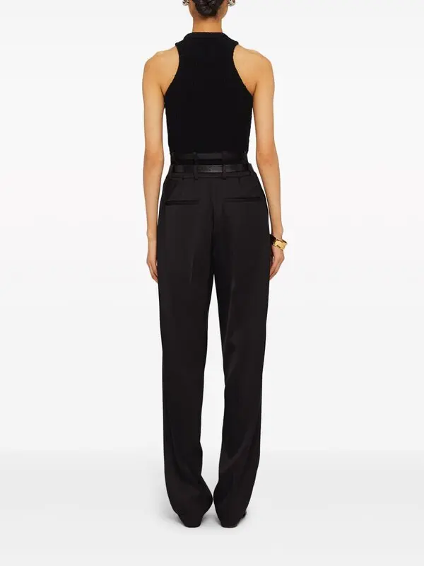 JIL SANDER Fringe-trim Knitted Top