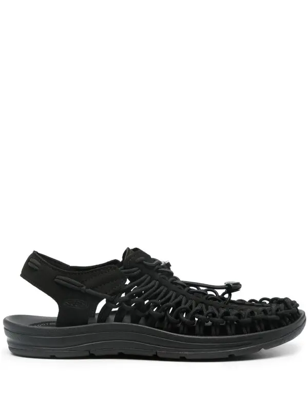 Keen Uneek Flat Sandals - Black
