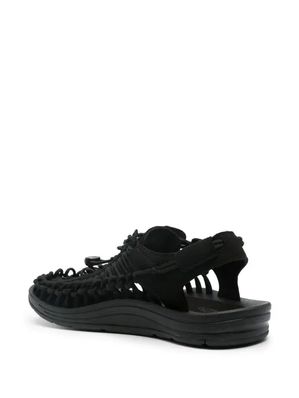 Keen Uneek Flat Sandals - Black