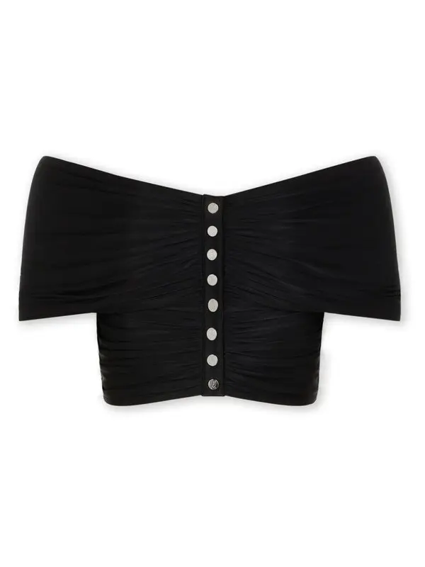 Rabanne Off-shoulder Draped Top