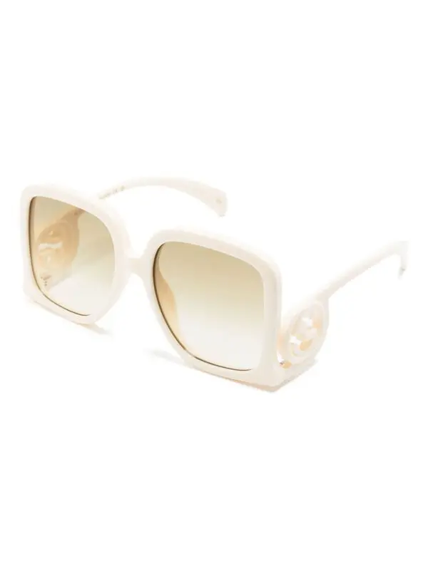 Gucci Interlocking-g Oversize-frame Sunglasses