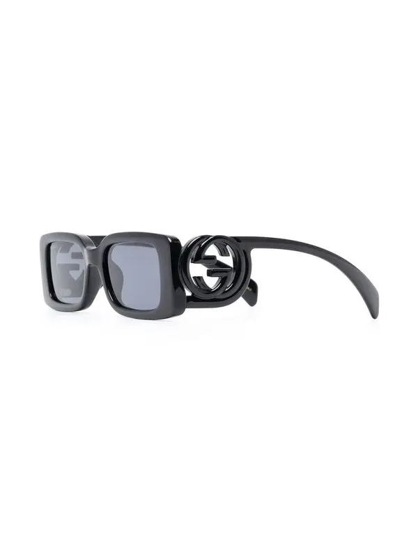 Gucci Interlocking G Rectangle-frame Sunglasses