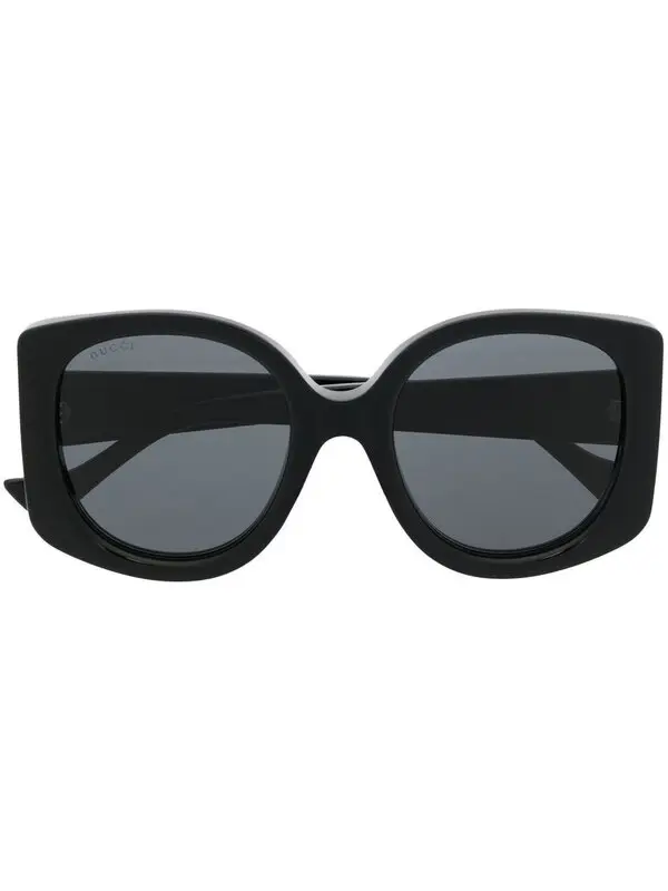 Gucci Oversized Sunglasses - Black