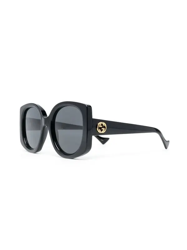 Gucci Oversized Sunglasses - Black
