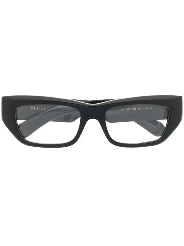 Gucci Logo Cat-eye Glasses