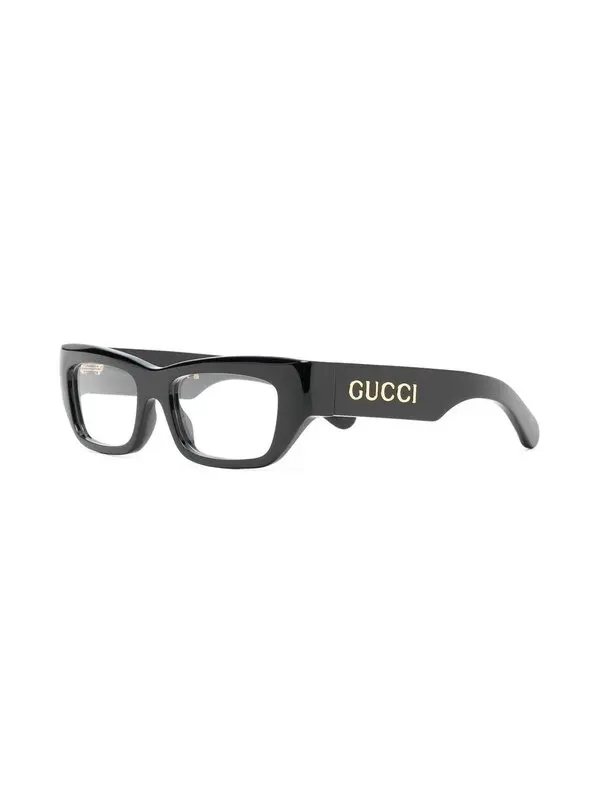 Gucci Logo Cat-eye Glasses