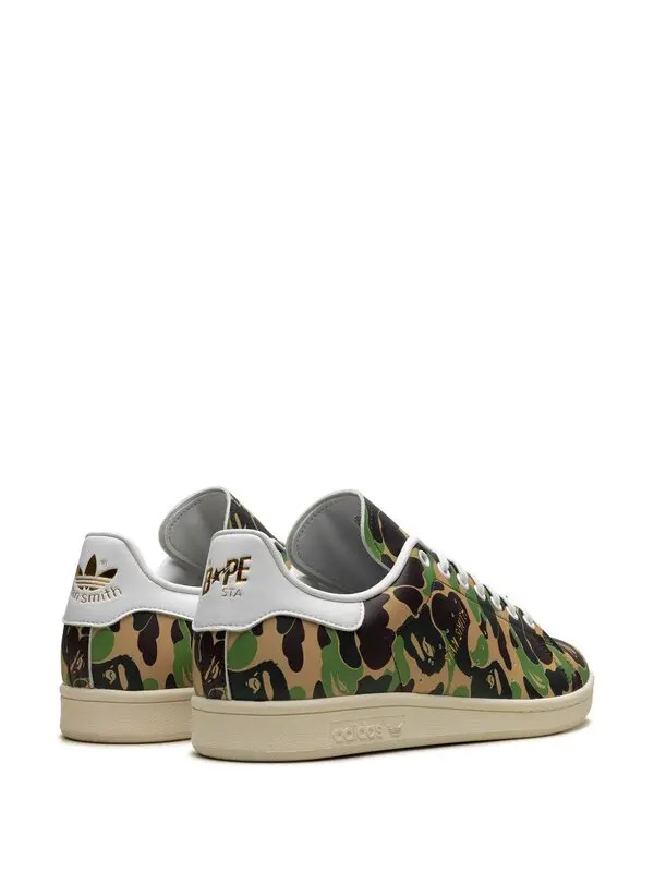 Adidas Stan Smith A Bathing Ape Abc Camo Sneakers