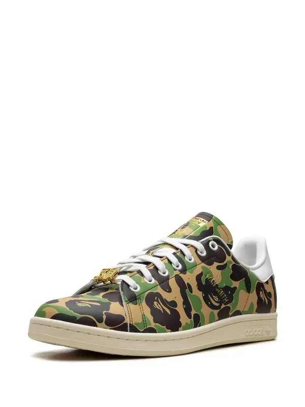 Adidas Stan Smith A Bathing Ape Abc Camo Sneakers