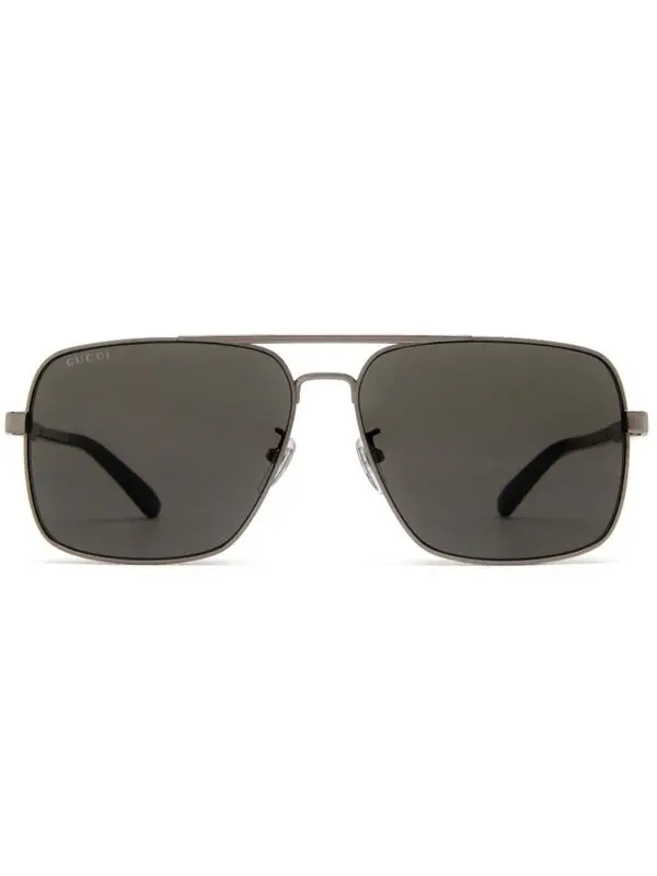 Gucci Pilot-frame Sunglasses - Silver