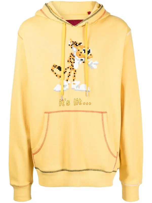 MOSTLY HEARD RARELY SEEN Graphic-print Cotton Hoodie