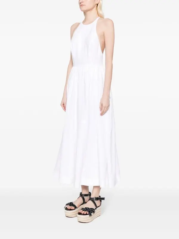 a line denim maxi dress Denim A-Line Lightweight Maxi Dress main image 0