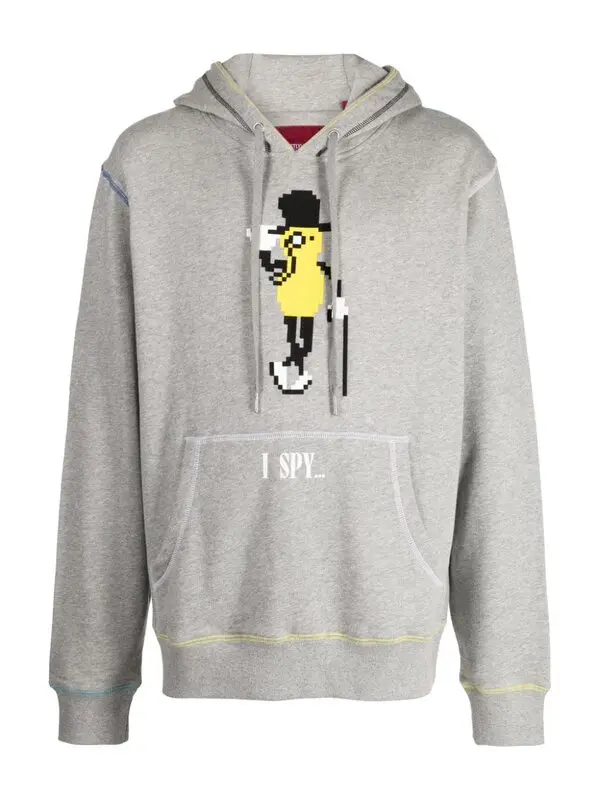 MOSTLY HEARD RARELY SEEN I Spy Graphic-print Hoodie