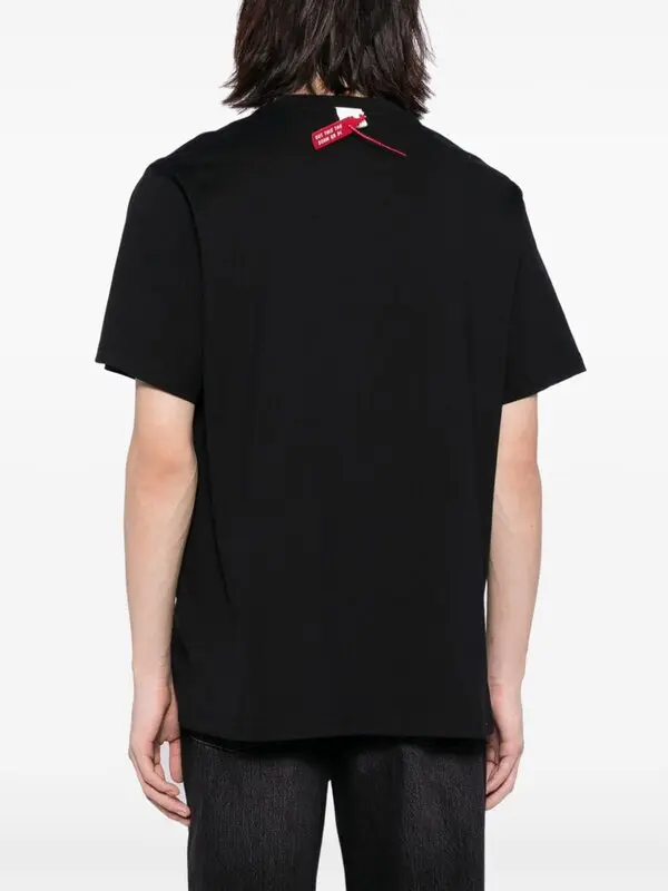 MOSTLY HEARD RARELY SEEN 8-BIT Graphic-print Cotton T-shirt - Black