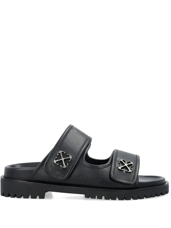 Off-White Arrows-motif Leather Sandals