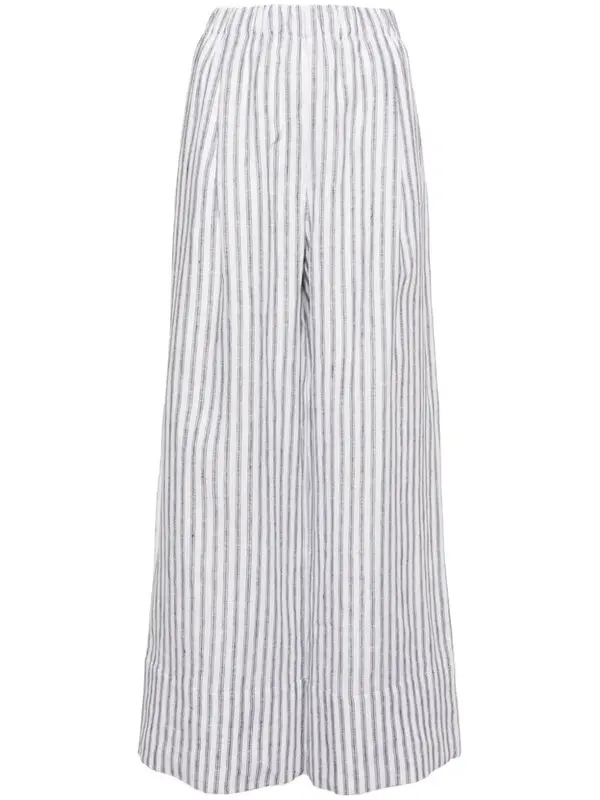 REFORMATION Fernando Linen Trousers - White