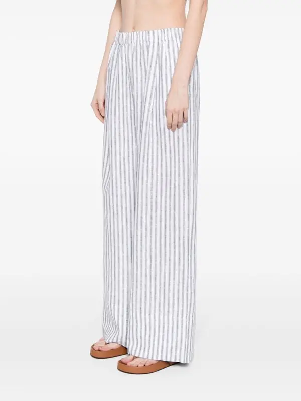 REFORMATION Fernando Linen Trousers - White