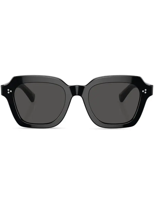 Oliver Spencer Kienna Square-frame Sunglasses - Black