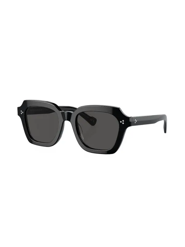 Oliver Spencer Kienna Square-frame Sunglasses - Black