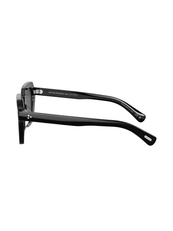Oliver Spencer Kienna Square-frame Sunglasses - Black