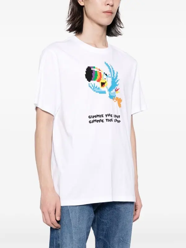 MOSTLY HEARD RARELY SEEN Give Me The Loop Cotton T-shirt