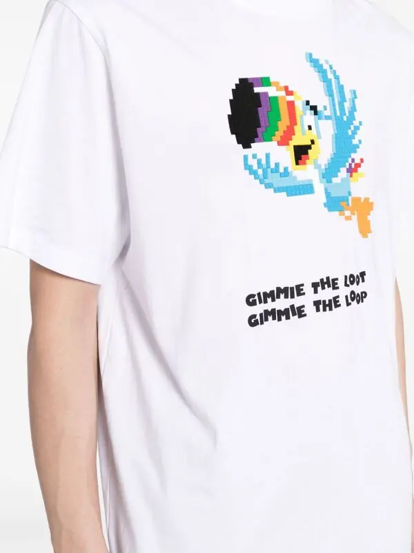 MOSTLY HEARD RARELY SEEN Give Me The Loop Cotton T-shirt