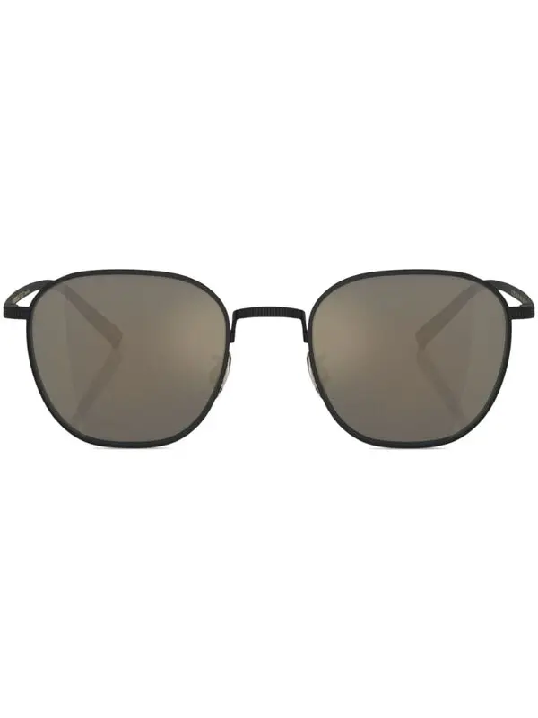 Oliver Spencer Rynn Square-frame Sunglasses - Black