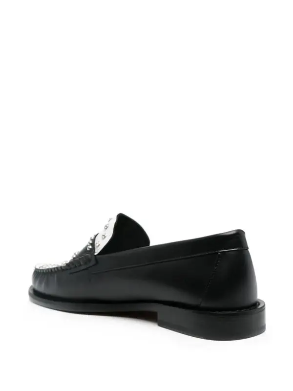 Sandro Two-tone Leather Loafers
