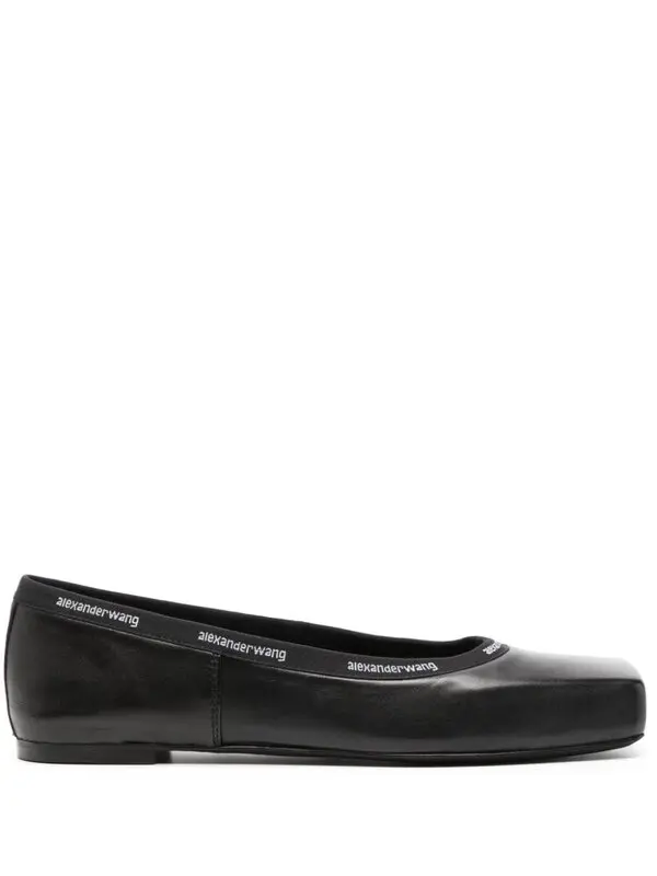 Alexander Wang Billie Leather Ballerinas