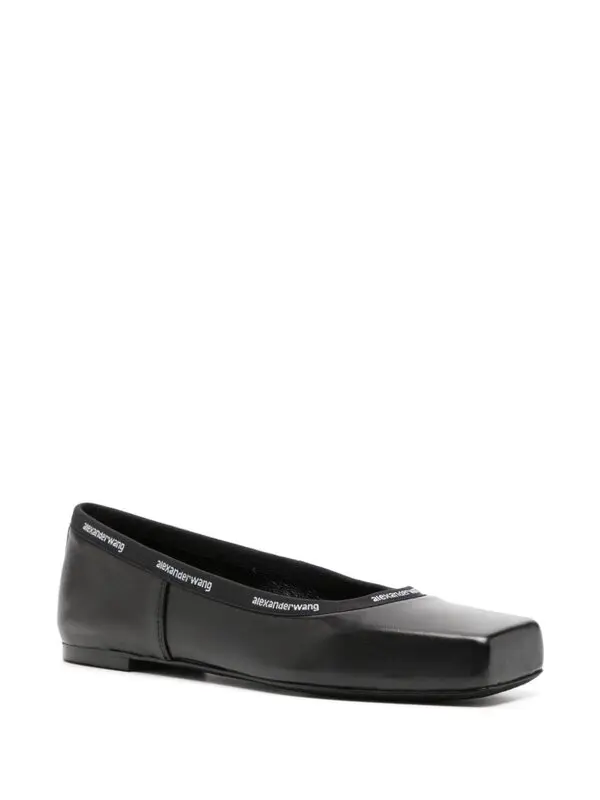 Alexander Wang Billie Leather Ballerinas